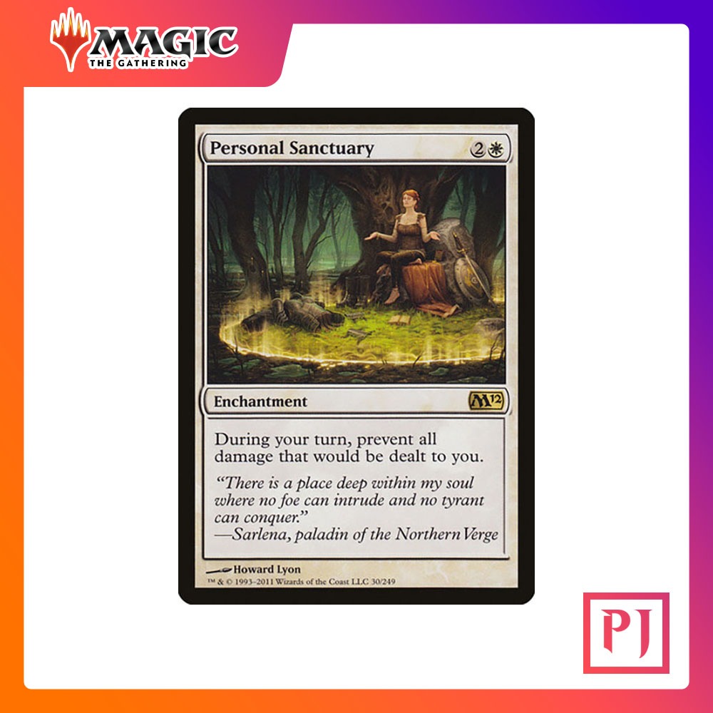 [MTG] Personal Sanctuary [M12] [WHITE] [RARE] [NORMAL] [ENG] (การ์ดเม ...