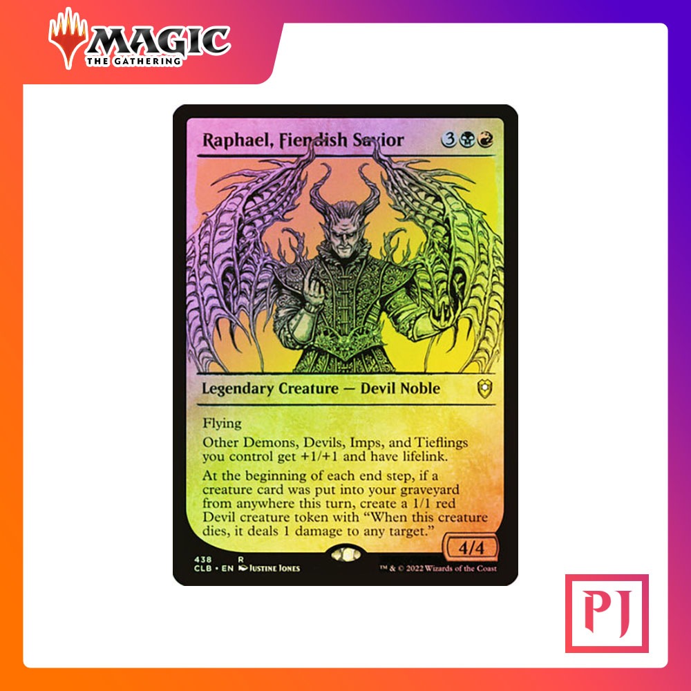 [MTG] Raphael, Fiendish Savior (Showcase) [CLB] [MULTI] [RARE] [FOIL ...