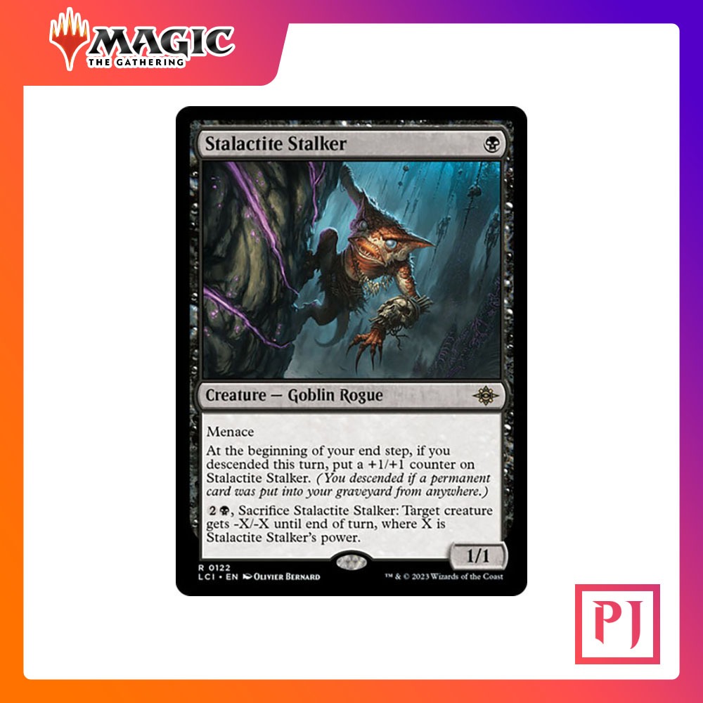 [MTG] Stalactite Stalker [LC1] [BLACK] [RARE] [NORMAL] [ENG] (การ์ดเม ...