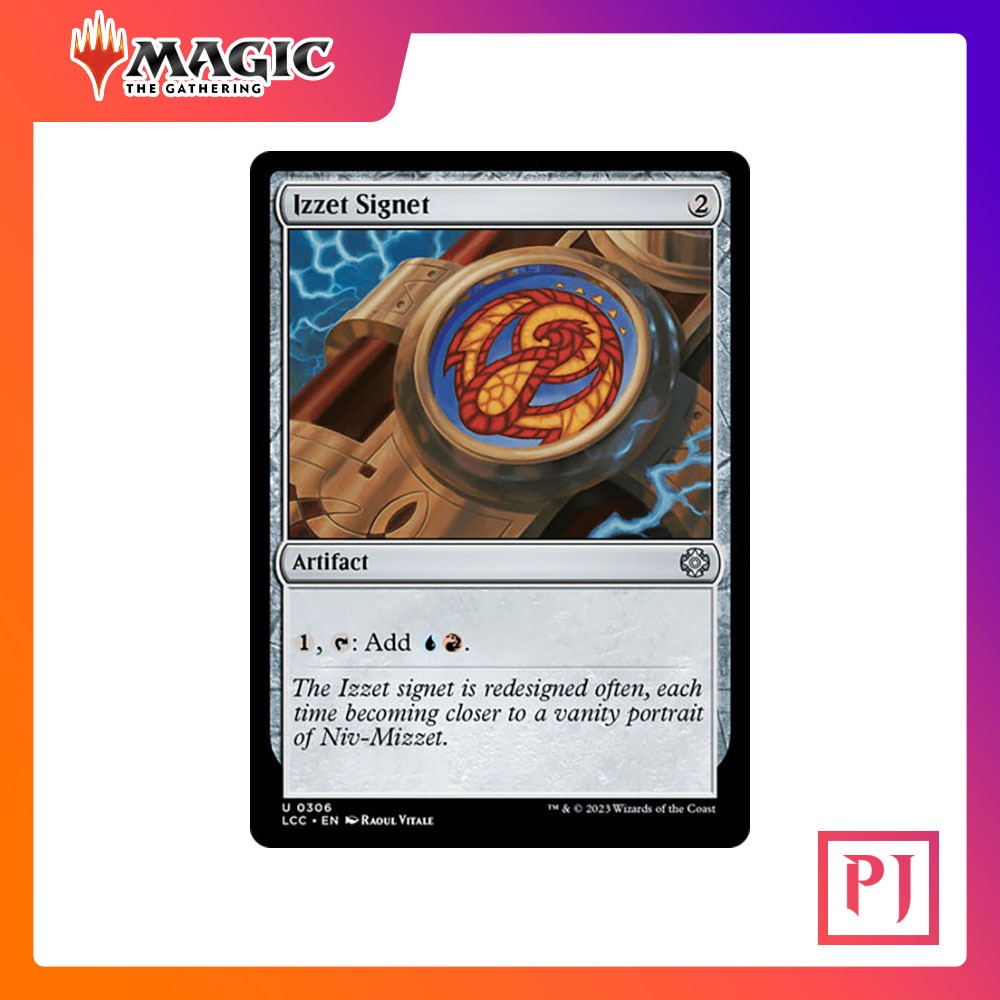 [MTG] Izzet Signet [LCC] [ARTIFACT] [UNCOM] [NORMAL] [ENG] (การ์ดเมจิค ...