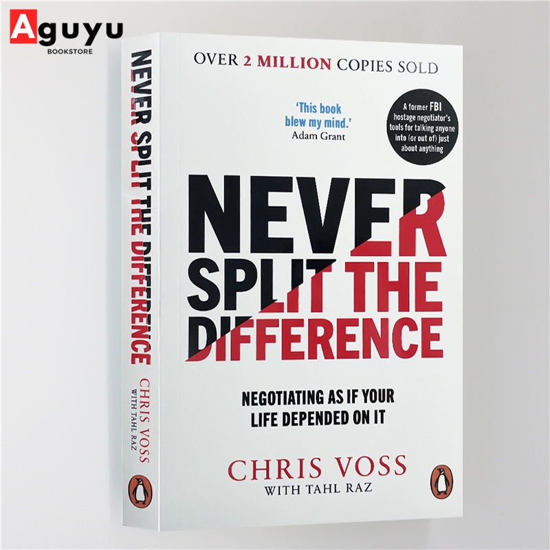 【หนังสือภาษาอังกฤษ】Never Split The Difference By Chris Voss | Shopee Thailand