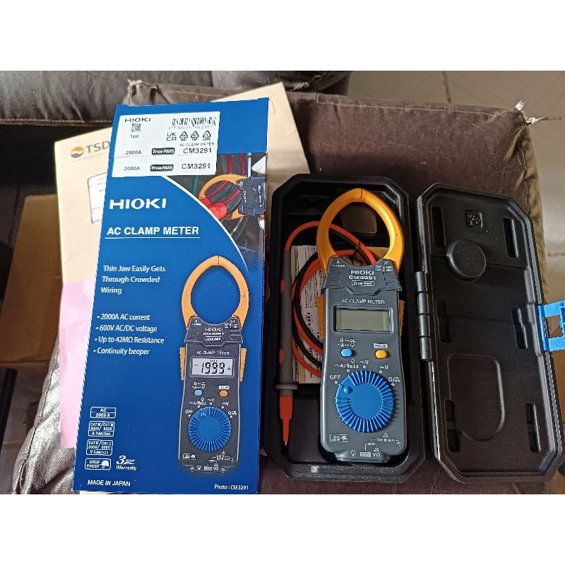 Hioki cm3291 AC clamp meter | Shopee Thailand