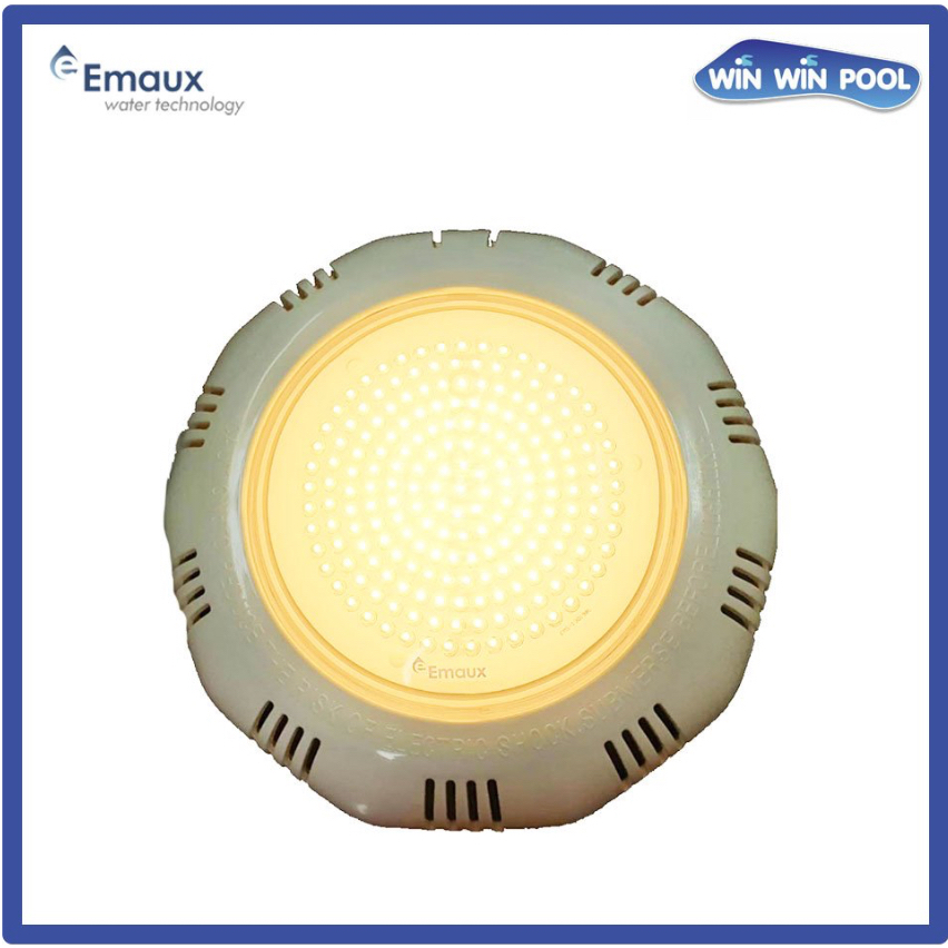 LED-TP100 โคมไฟใต้น้ำสระว่ายน้ำ emaux 8w/12V/AC มี4รุ่น white,Warm ...