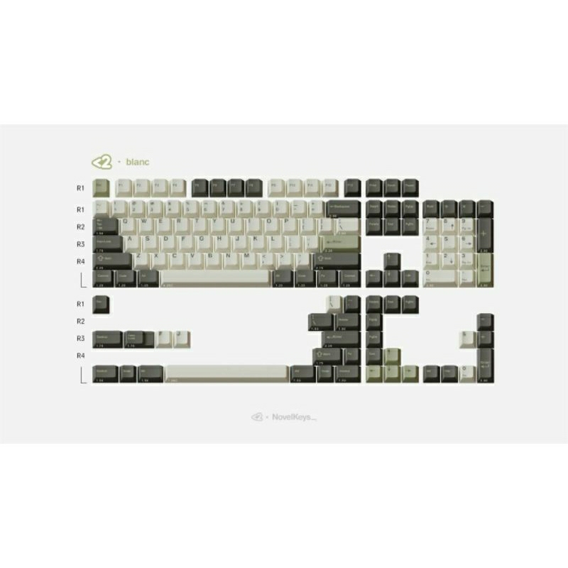 GMK Olive R2 keycap - base set | Shopee Thailand