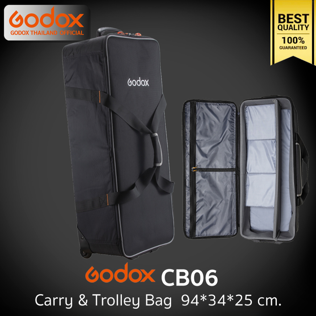 Godox Bag CB06 For Studio Set, Tripod, Light Stand, Accessories - กระเป๋าชุดไฟ กระเป๋าขาไฟ ...