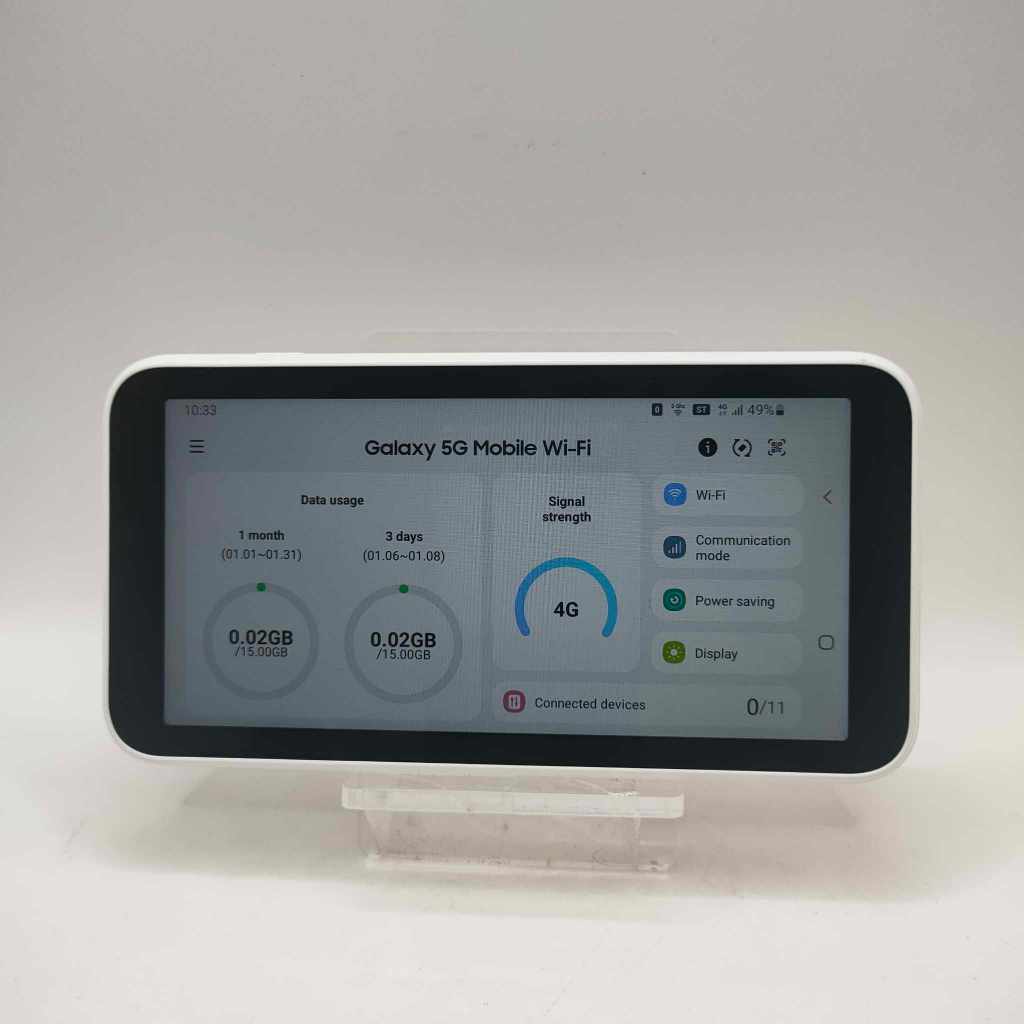 Pocket Wifi Samsung Galaxy 5G Mobile Wi-Fi SCR01 เครื่องญี่ปุ่น ...