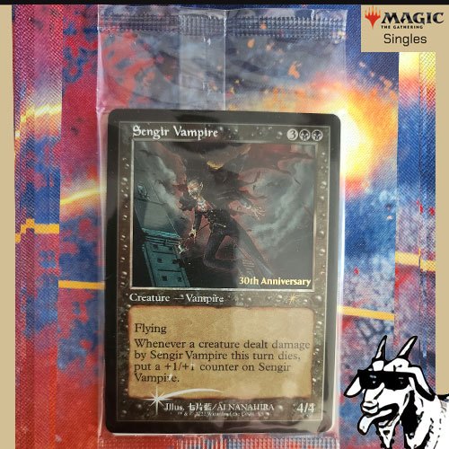 [MTG][Single][30th Anniversary Promo] Sengir Vampire (FOIL) ระดับ Rare [ภาษาอังกฤษ] | Shopee ...