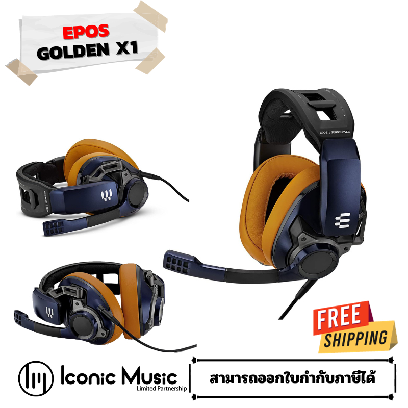 หูฟังเกมส์มิ่ง EPOS GSP 602 Closed Acoustic Gaming Headset | Shopee Thailand