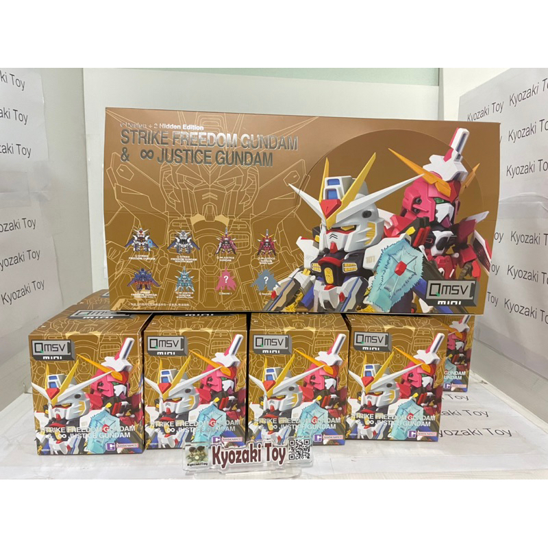 งานQmsv mini Gundam Strike Freedom &Justice Gundam สไตร์ฟรีด้อม / จัสติ ...