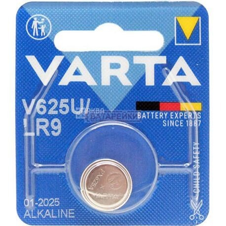 ถ่านกล้อง(แพคเดี่ยว 1 ก้อน) Varta V625U, LR9, EPX625G, PX625, LR625 1 ...