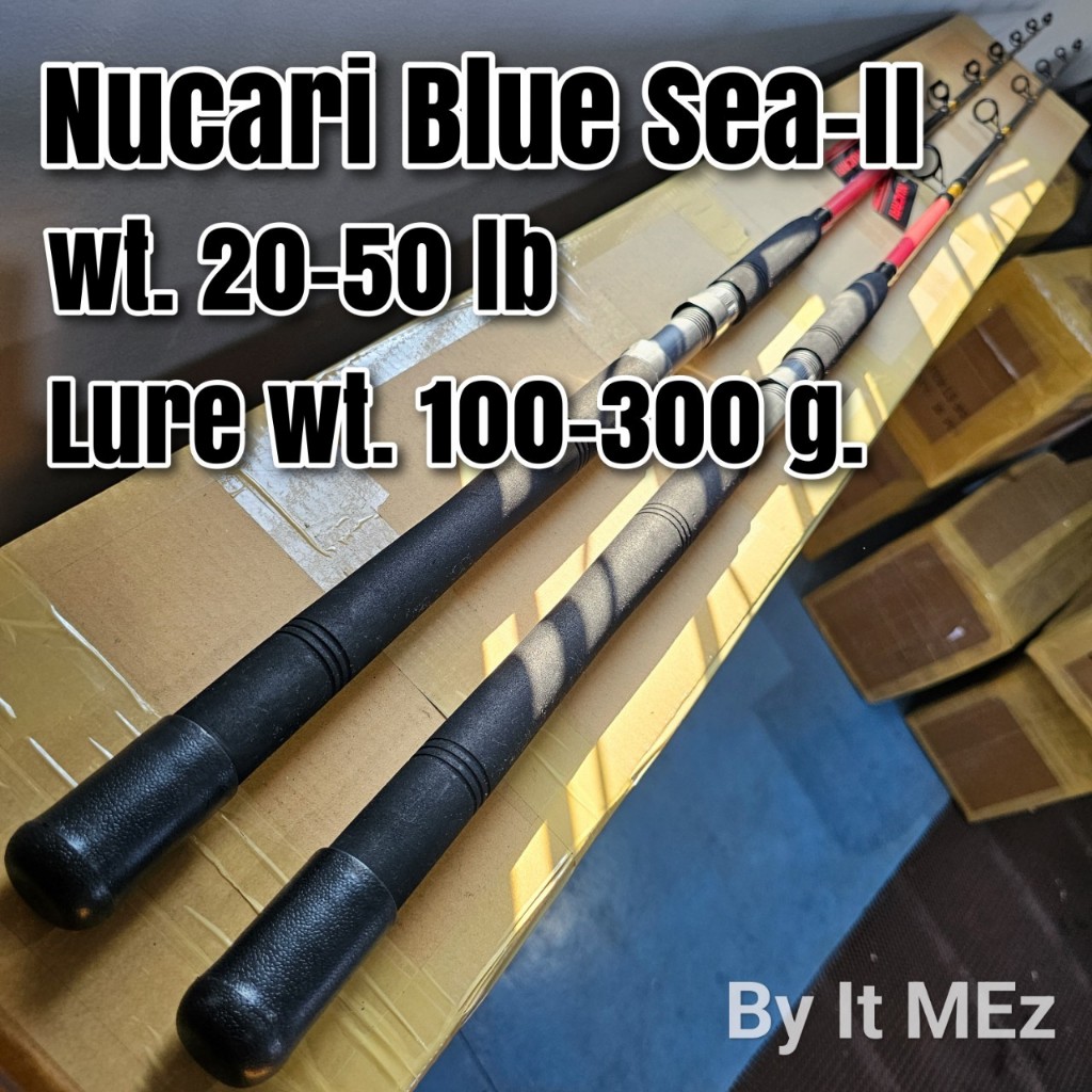ของแท้ ราคาถูก คันเบ็ดตกปลาทะเล Nucari Blue Sea-II Line wt. 20-50 lb เหมาะสำหรับตกปลาขนาดใหญ่ ตก ...