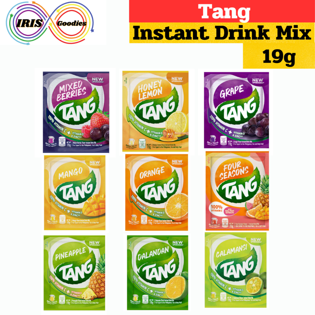 TANG Instant Drink Mix เครื่องดื่มผสมสำเร็จรูป 19g | Shopee Thailand