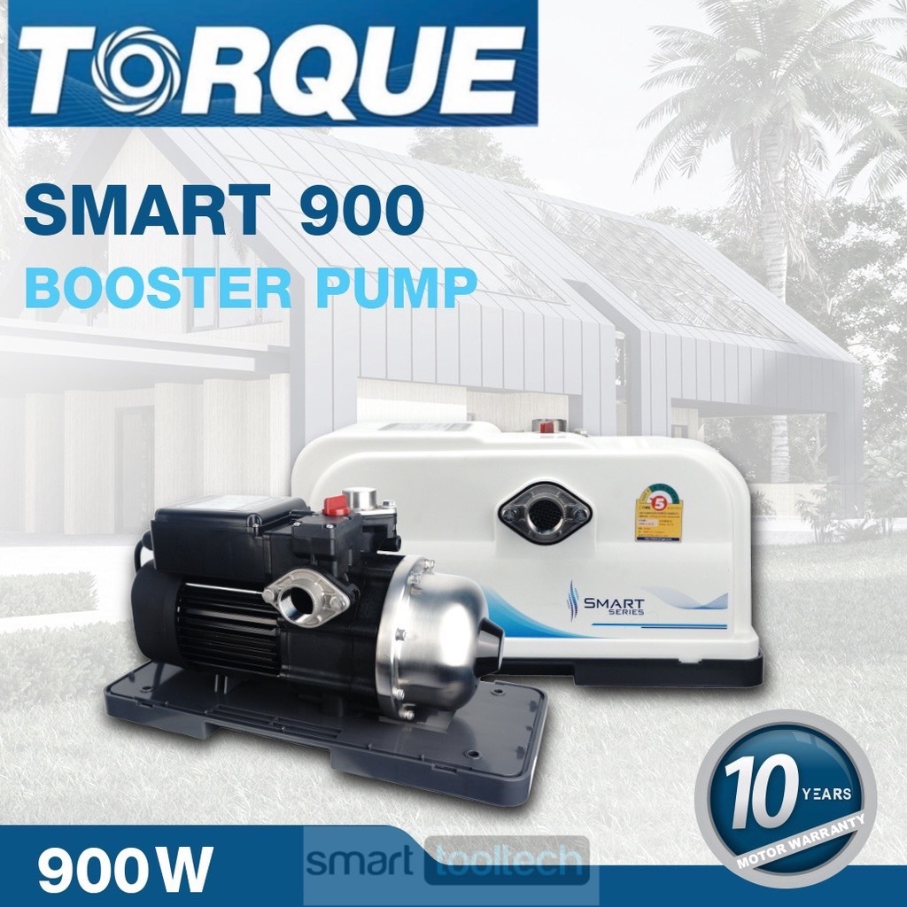 🔥รุ่นใหม่2024🔥 ปั๊มน้ำอัตโนมัติ TORQUE SMART 900 Automatic Pump ปั๊ม ...