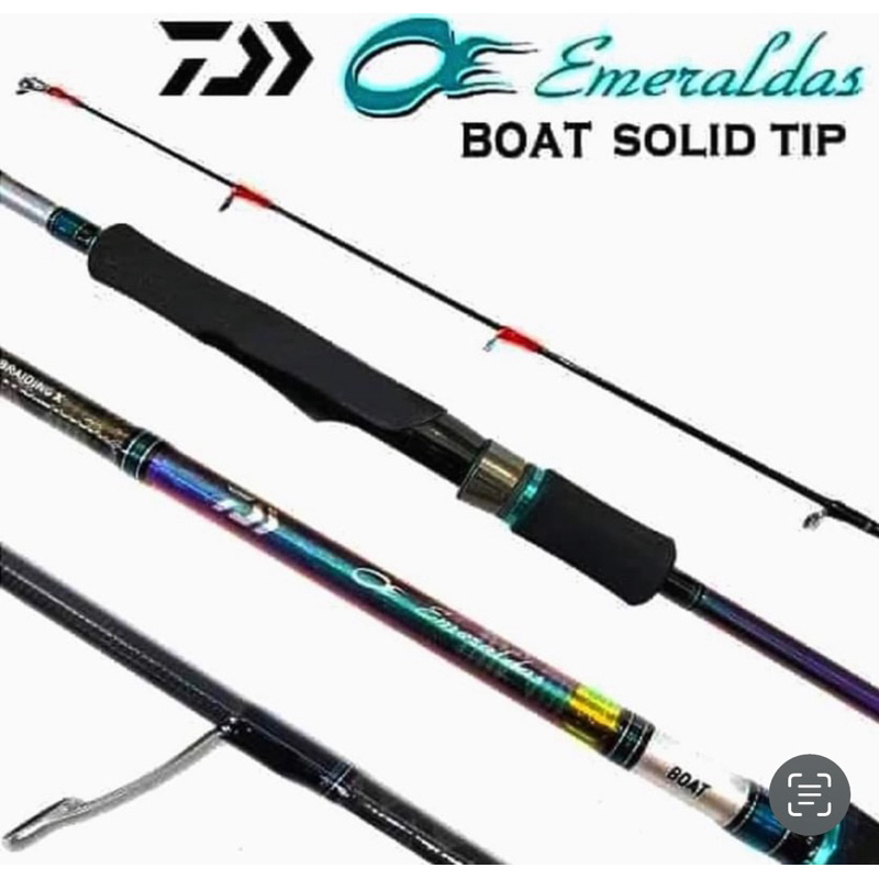 คันตกหมึก DAIWA emeraldas BOAT solid tip 6.6M, 7.2M | Shopee Thailand