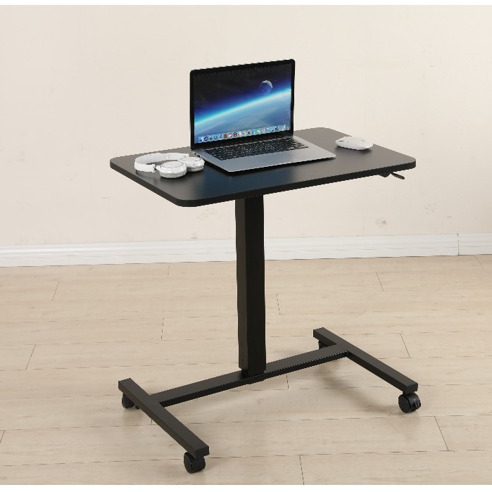 Height Adjustable Laptop Table 71CM Small Desk Mobile Standing Table ...
