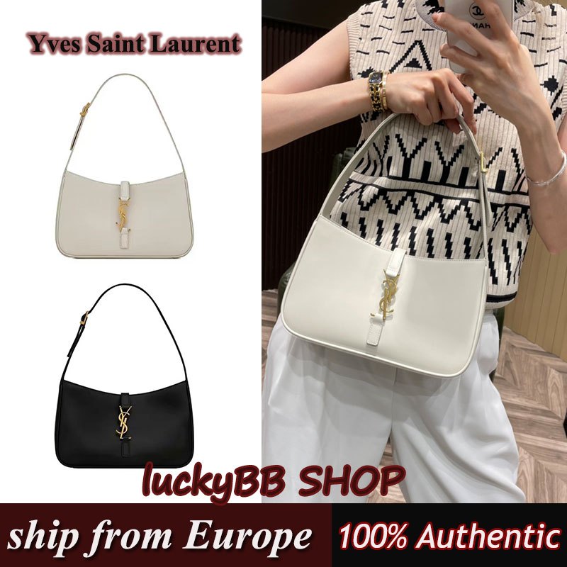 YSL Yves Saint Laurent LE 5à7เนื้องอก กระเป๋าใต้แขนของแท้100% | Shopee ...