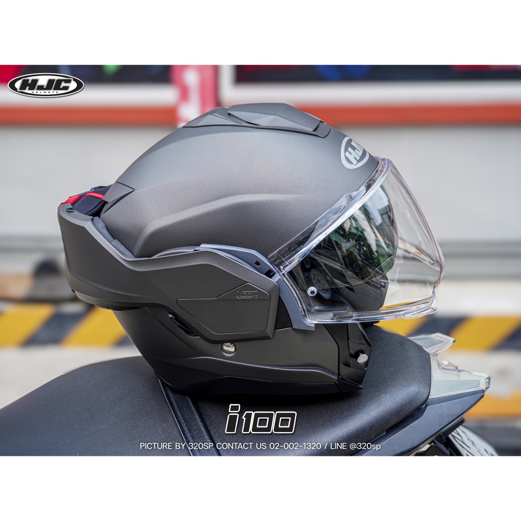 หมวกกันน็อคยกคาง HJC รุ่น i100 สไตล์ Filp Back ลายใหม่ล่าสุด ส่งไว ...