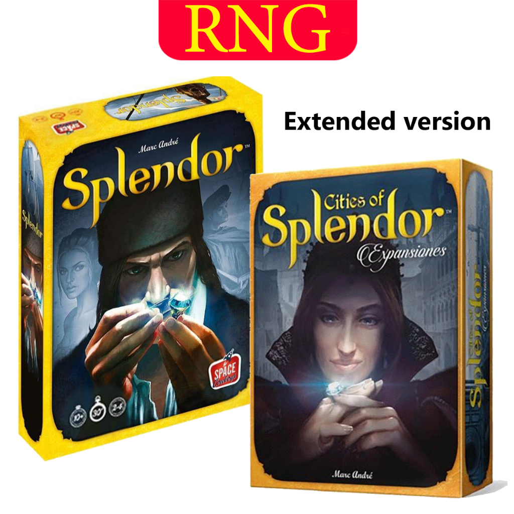 Splendor Board game เหรียญพลาสติก (ภาษาอังกฤษ) - บอร์ดเกม เกมค้าเพชร ...