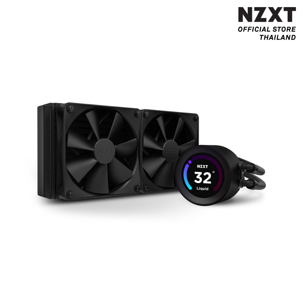 NZXT Cooler Kraken Elite 240 240mm AIO Liquid Cooler with LCD Display ...