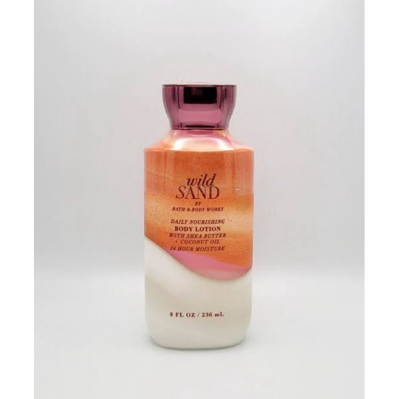 BATH & BODY WORKS WILD SAND BODY LOTION 236ml. ของแท้ | Shopee Thailand