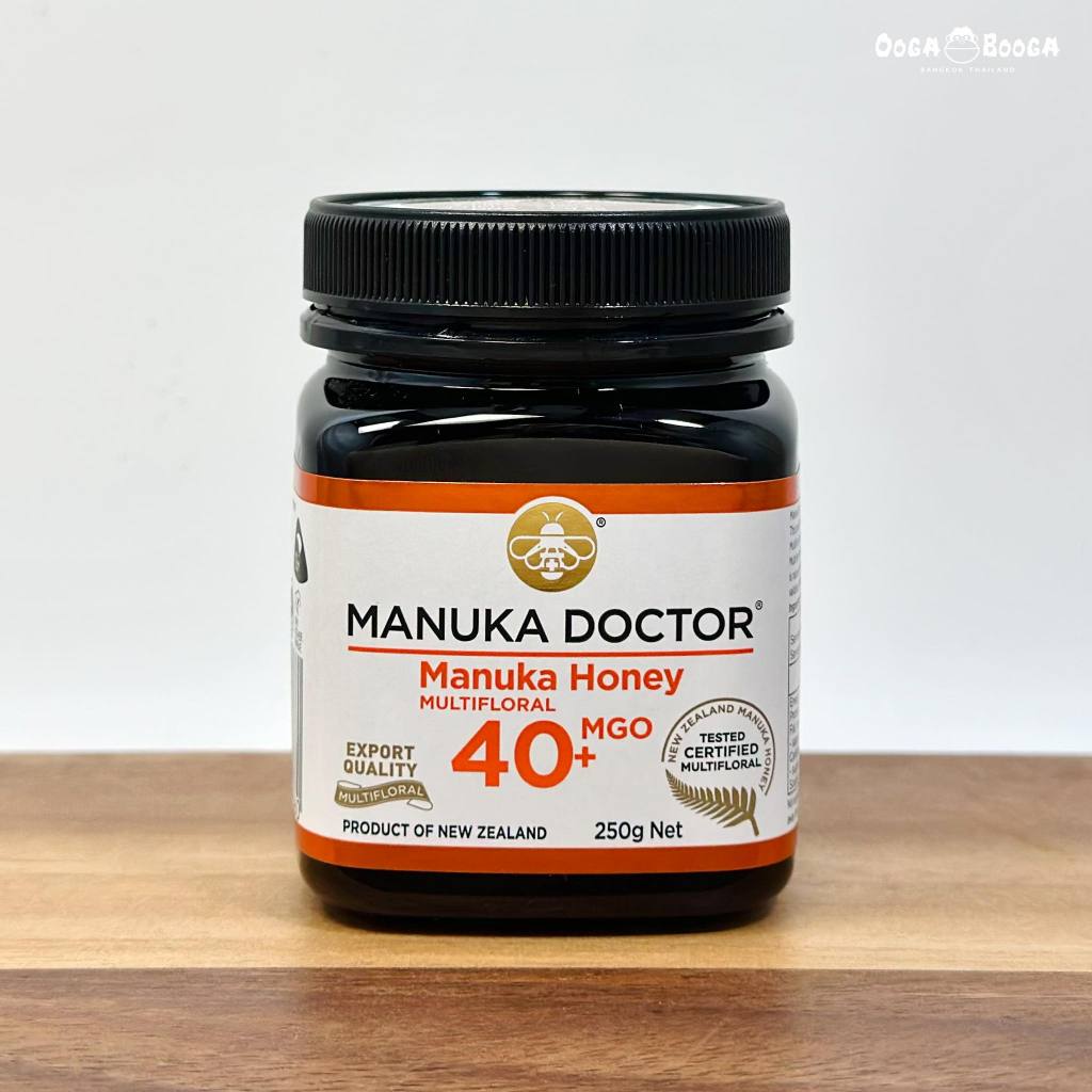 MGO 40+ Multifloral Manuka Honey - Doctor Manuka น้ำผึ้งมานูก้า จาก ...
