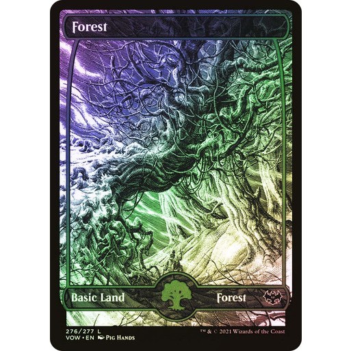 [MTG] Innistrad : Crimson Vow (268-277) Basic Land (Full Art) [LAND ...