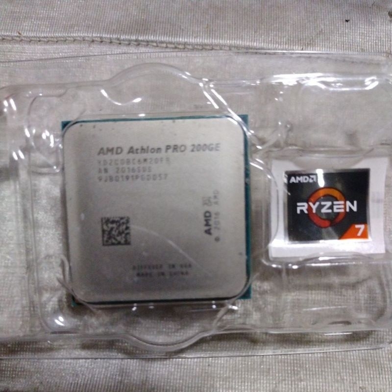 CPU (ซีพียู) AMD ATHLON 200GE 3.2 GHz (SOCKET AM4) | Shopee Thailand