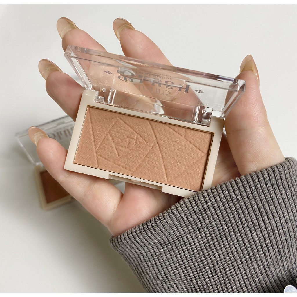 USHAS บลัชออน เนื้อแมท สีสวยมาก ปัดได้ทุกสีผิวเลย โทนสีสวย เนื้อละเอียด ...