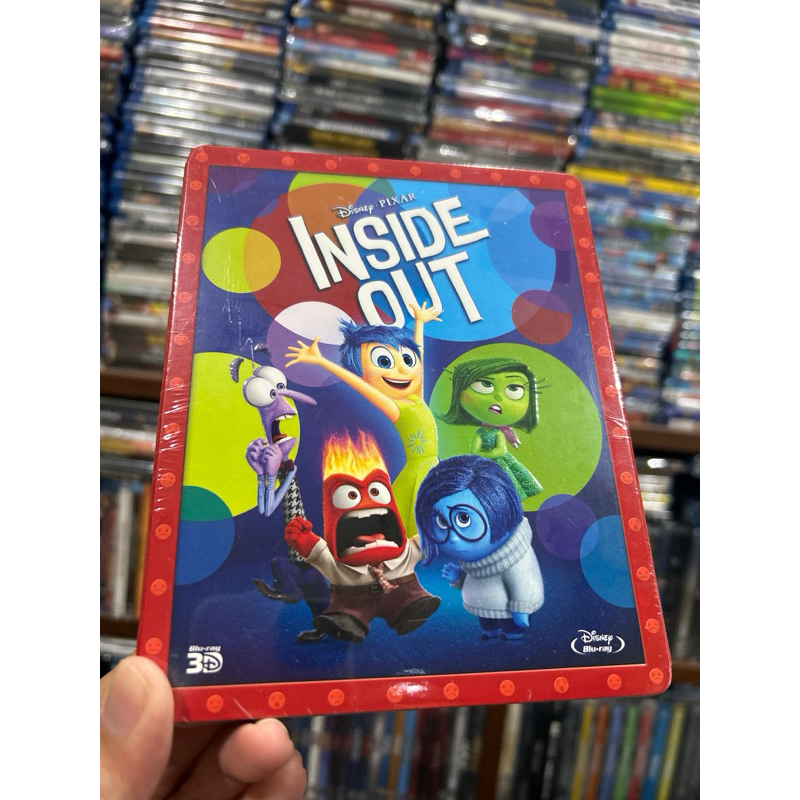 2D/3D Steelbook : Inside Out : Blu-ray แท้ เสียงไทย บรรยายไทย | Shopee Thailand