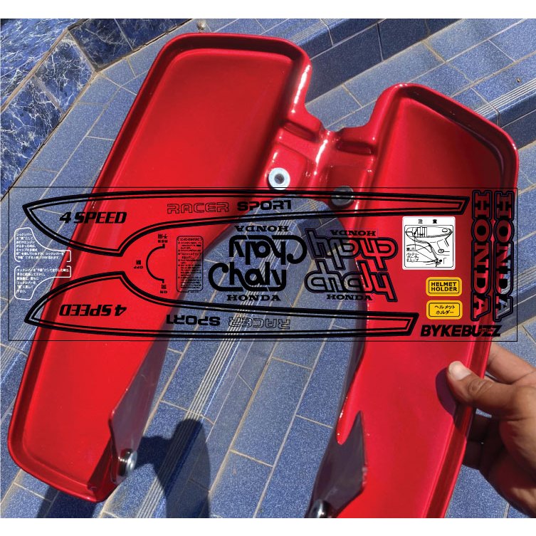 Sticker Honda Chaly 4speed แบบใส | Shopee Thailand