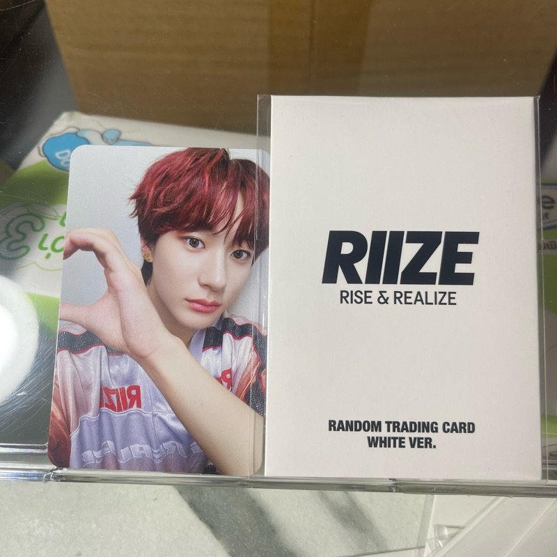 พร้อมส่ง การ์ดเทรดดิ้ง NCT WISH, RIIZE - RIIZE UP POPUP official MD (TRADING CARD) | Shopee Thailand