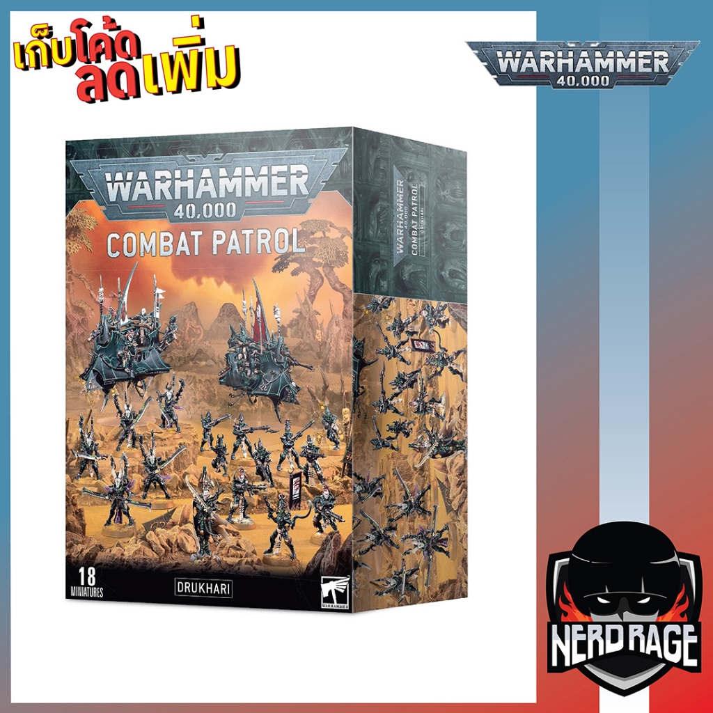 Warhammer 40K Combat Patrol Drukhari [WH-40K-135] | Shopee Thailand