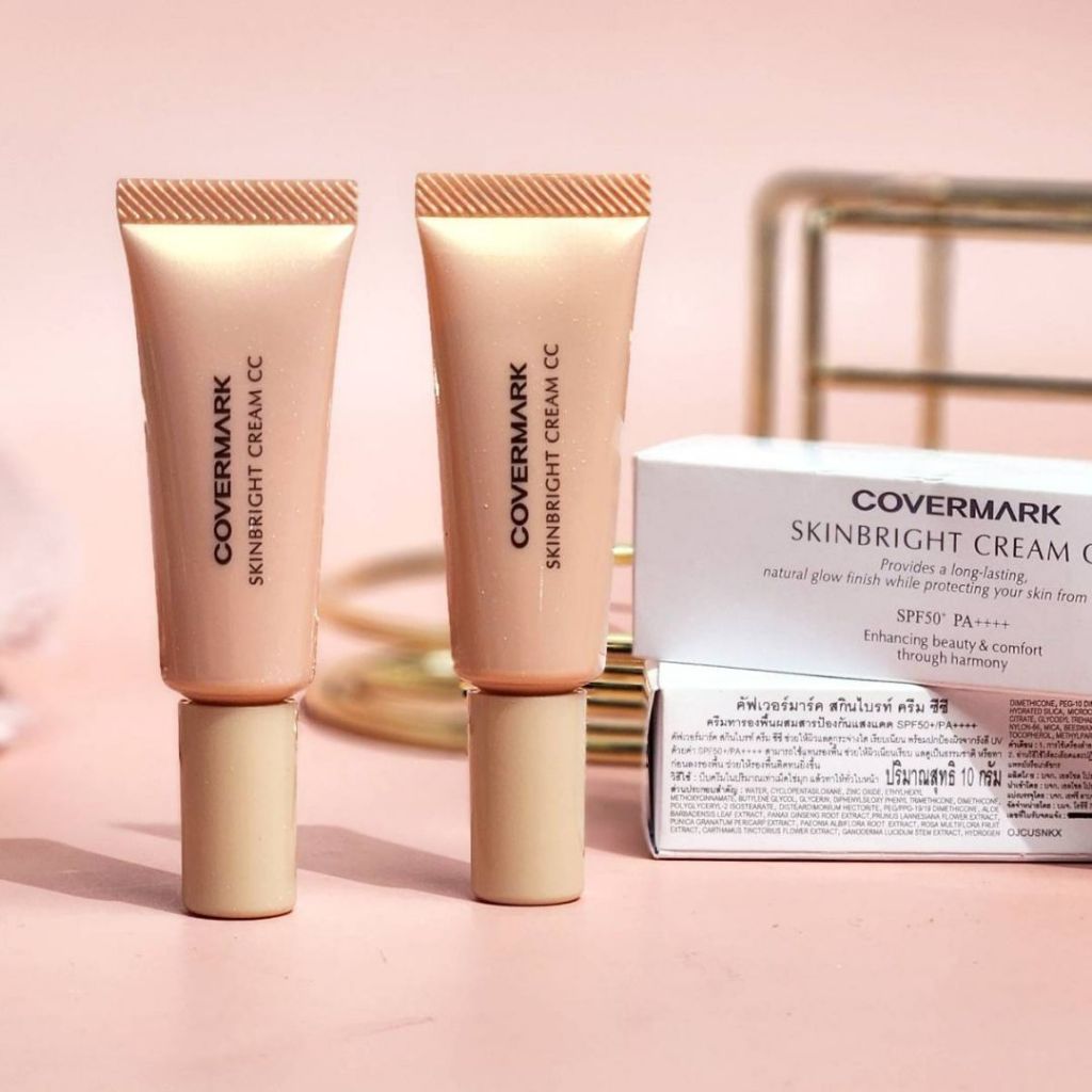 เหลือ 368฿ โค้ด {โค้ด B1HFEB} COVERMARK Skinbright CC Cream SPF50+ PA ...