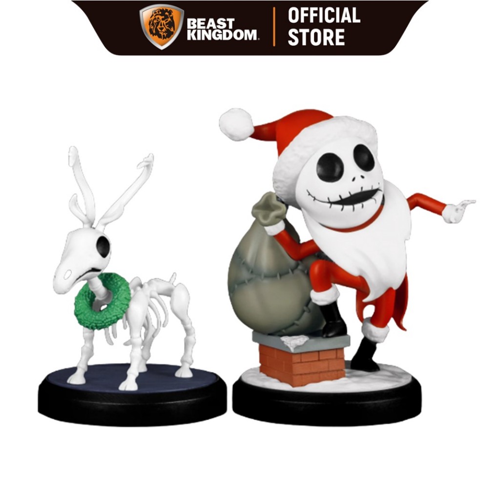 Beast Kingdom MEA040SP - Santa jack & Skeleton Reindeer: The Nightmare ...