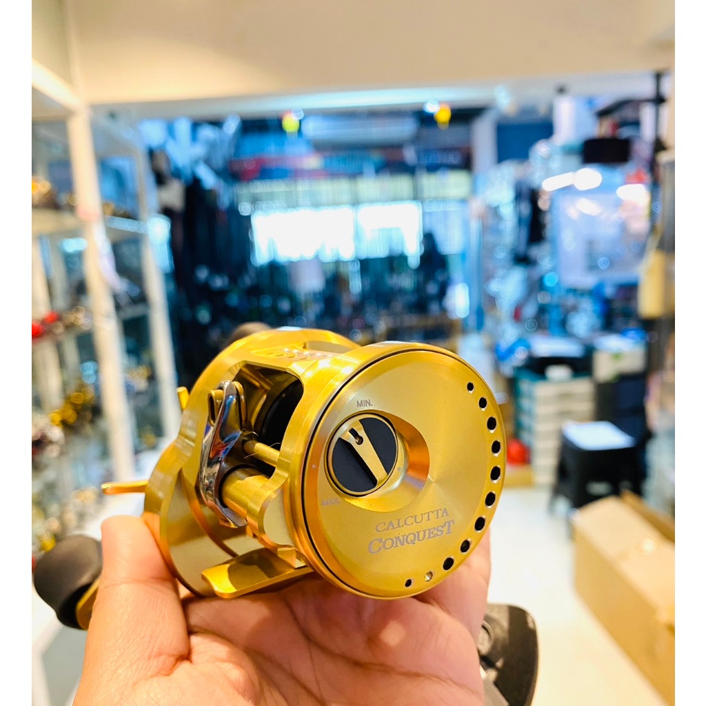 รอก SHIMANO รุ่น CALCUTTA CONQUEST ปี 2021 | Shopee Thailand