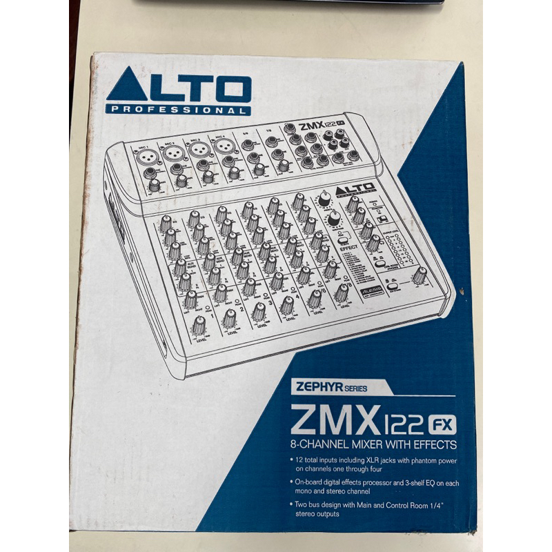 ALTO เครื่องผสมสัญญาณเสียง MIXER ZMX 122 FX | Shopee Thailand