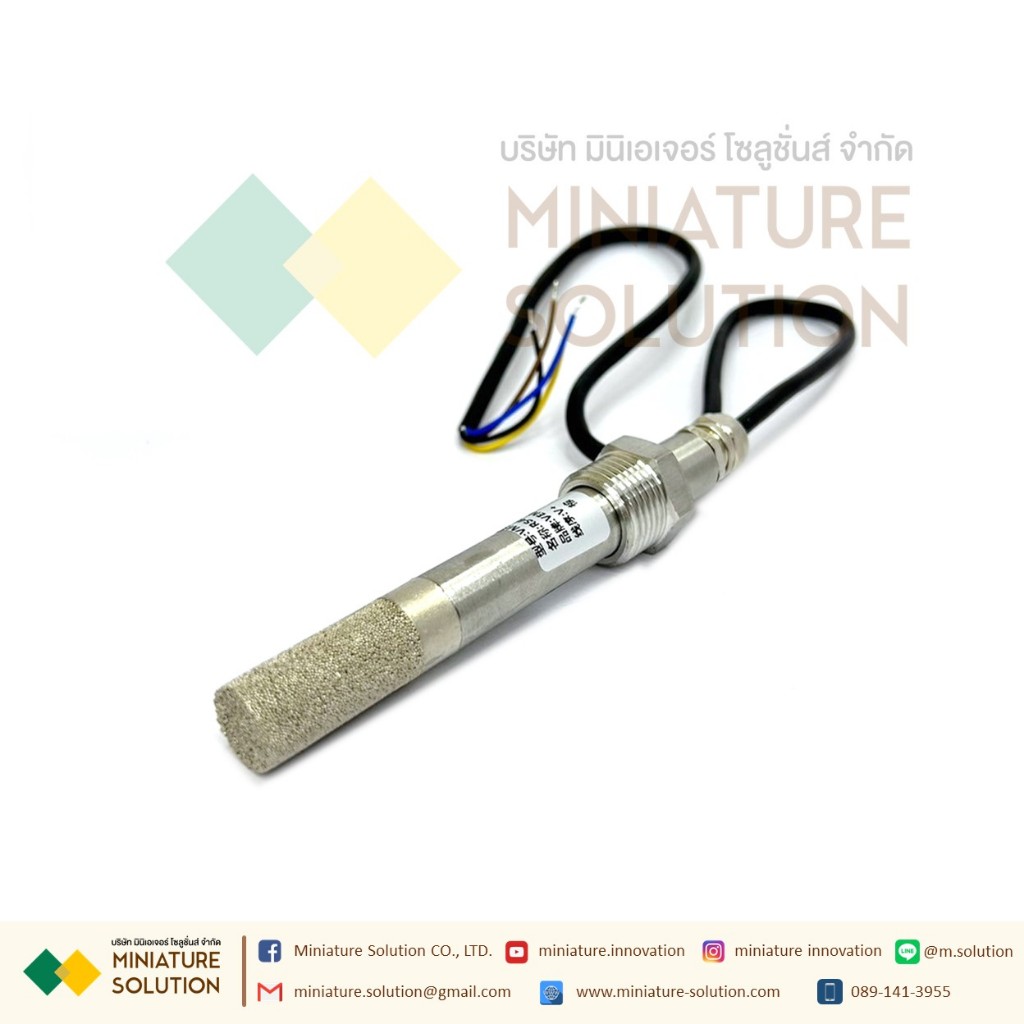 Temperature and humidity sensor transmitter RS485 mini Prob (หัว ...