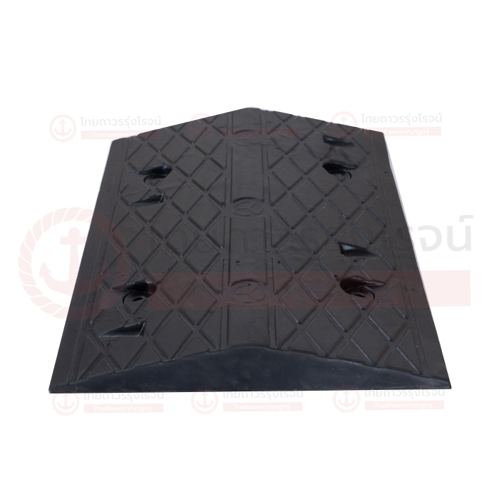 SAFETY T ยางชลอความเร็ว กว้าง35cm สูง5cm ยาว50cm สีดำ / สีเหลือง ไม่มี ...