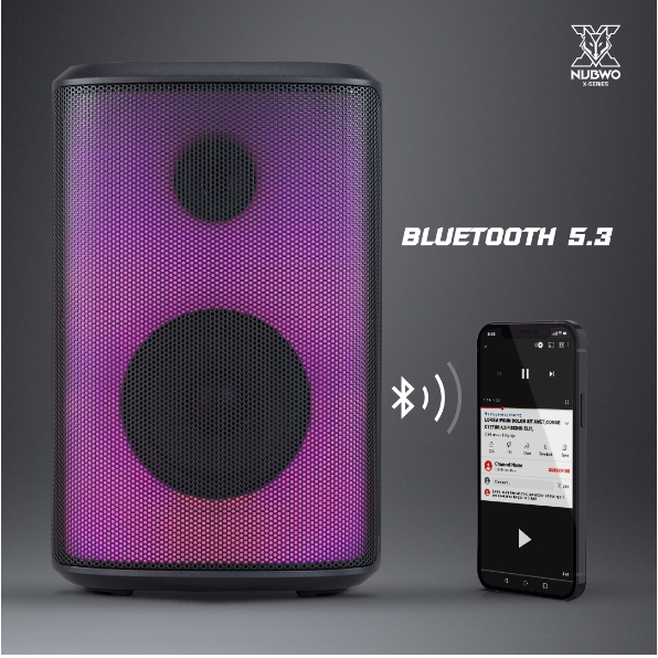 SAAG Bluetooth Speaker Storm ลำโพงบลูทูธ กันน้ำ ไฟRGB เบสแน่น สินค้ารับประกัน 2ปี | Shopee Thailand