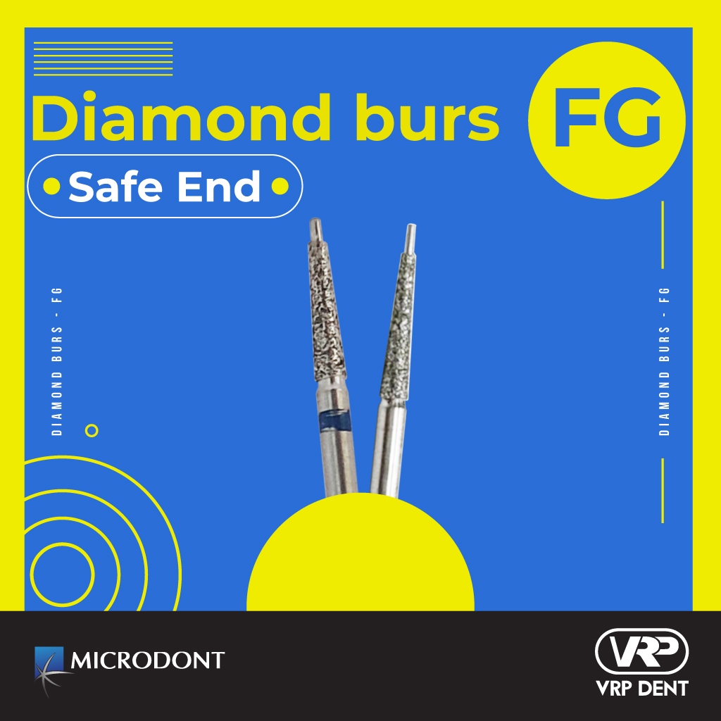 Diamond burs - FG Safe End 1 pc. MI-XXXX | Shopee Thailand