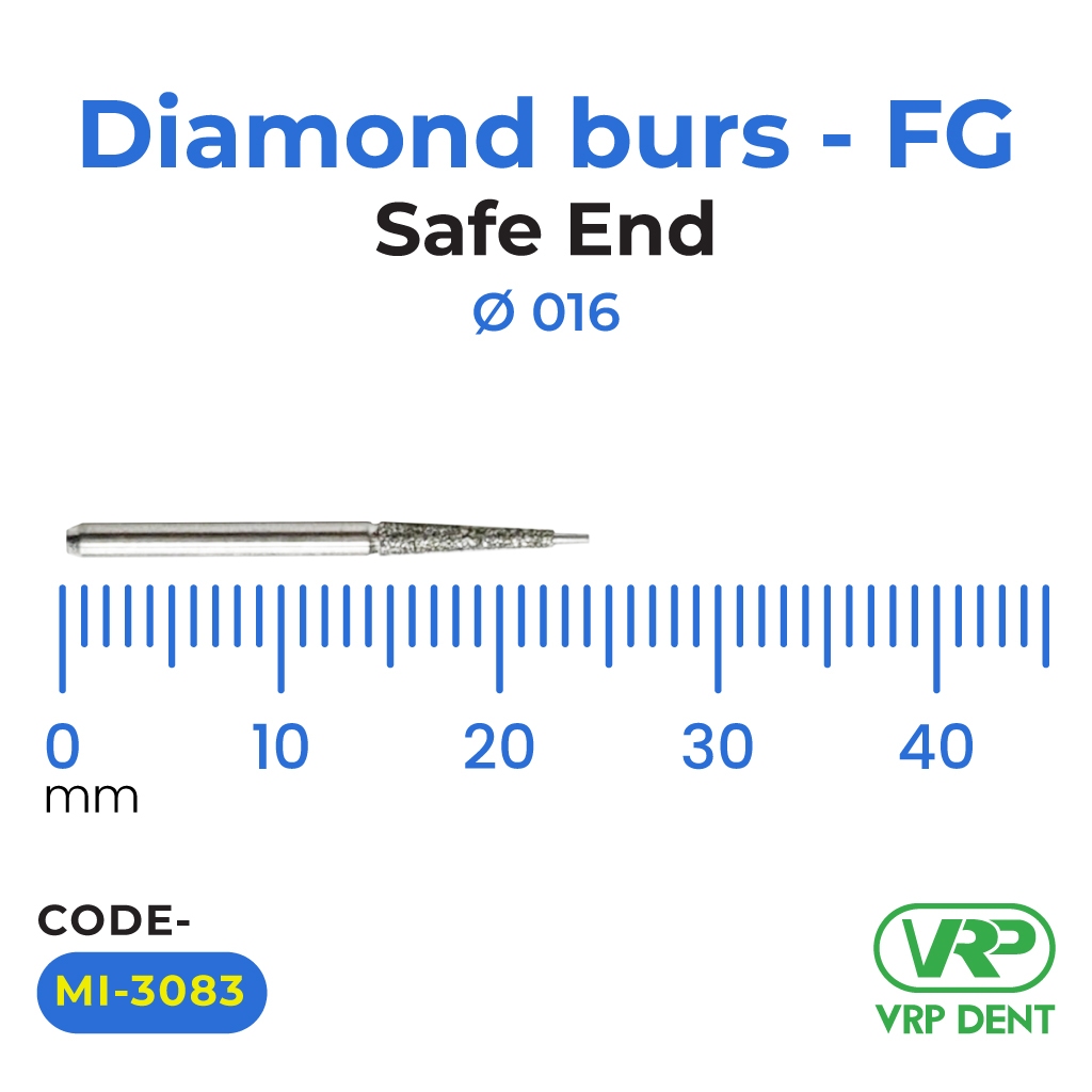 Diamond burs - FG Safe End 1 pc. MI-XXXX | Shopee Thailand