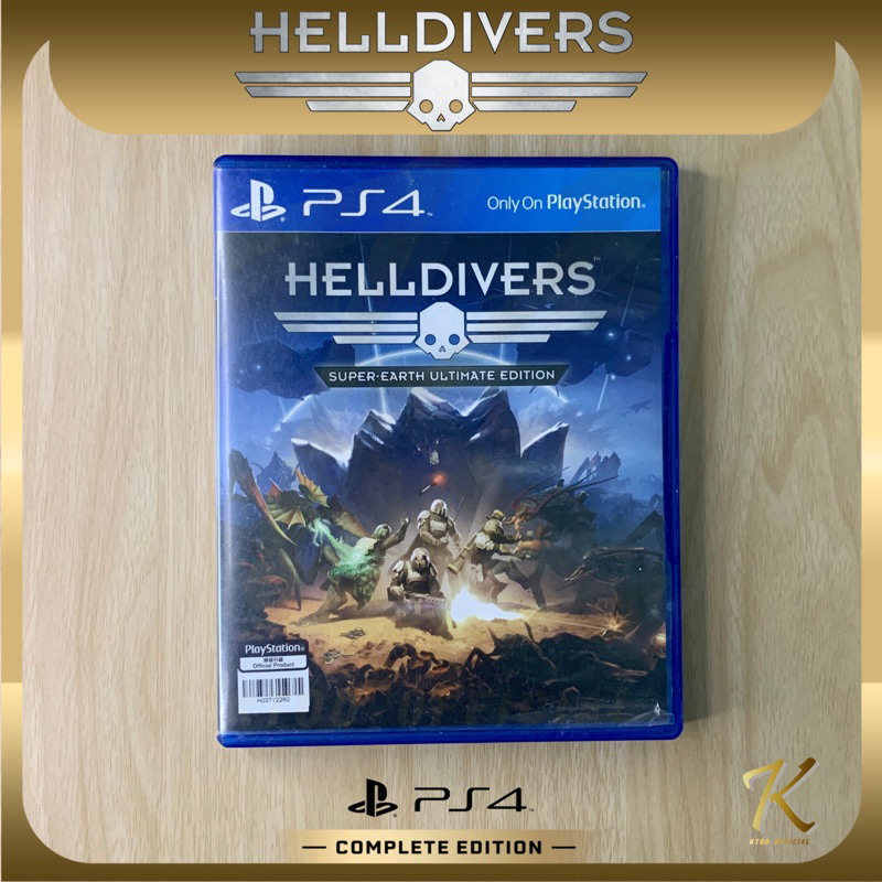 แผ่นเกมส์ PS4 : HELLDIVERS มือ2 | Zone All พร้อมส่ง!!! | Shopee Thailand