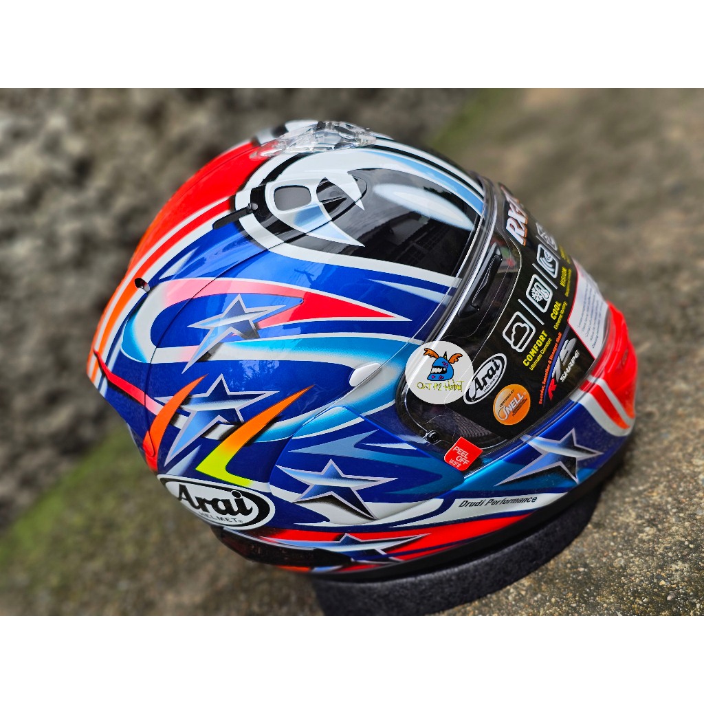 หมวกกันน็อค Arai Rx7x Nakano Red 2003 | Shopee Thailand