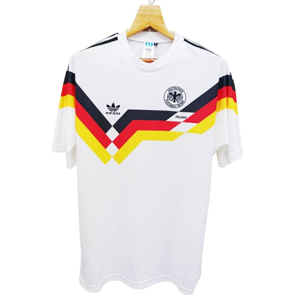 GERMANY HOME RETRO KIT WC 1990 WINNER FOOTBALL SHIRT SOCCER JERSEY ...