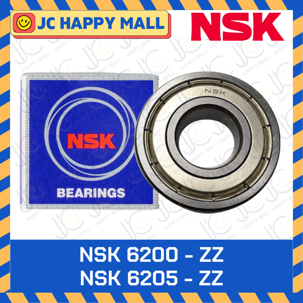 NSK 6200 ZZ NSK 6201 ZZ NSK 6201-08 ZZ NSK 6202 ZZ NSK 6203 ZZ NSK 6204 ZZ NSK 6205 ZZ ของแท้100 ...