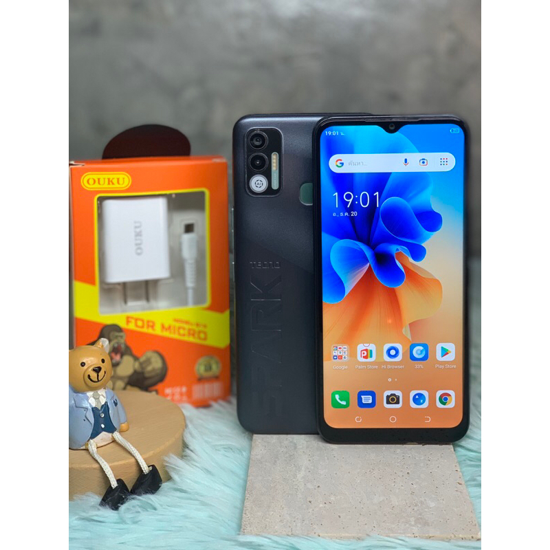 TECNO SPARK7หน้าจอ6.5นิ้ว พร้อมใช้งานฟรีชุดชาร์จ | Shopee Thailand