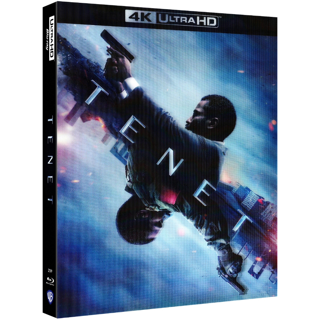 Tenet / เทเน็ท (Lenticular SlipCover) [4K Ultra HD + Blu-ray + Blu-Ray ...