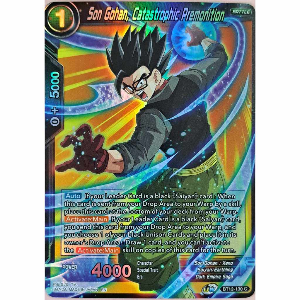 การ์ด Dragonball Super Card Game EN ลิขสิทธิ์แท้ (Vol.1) | Shopee Thailand