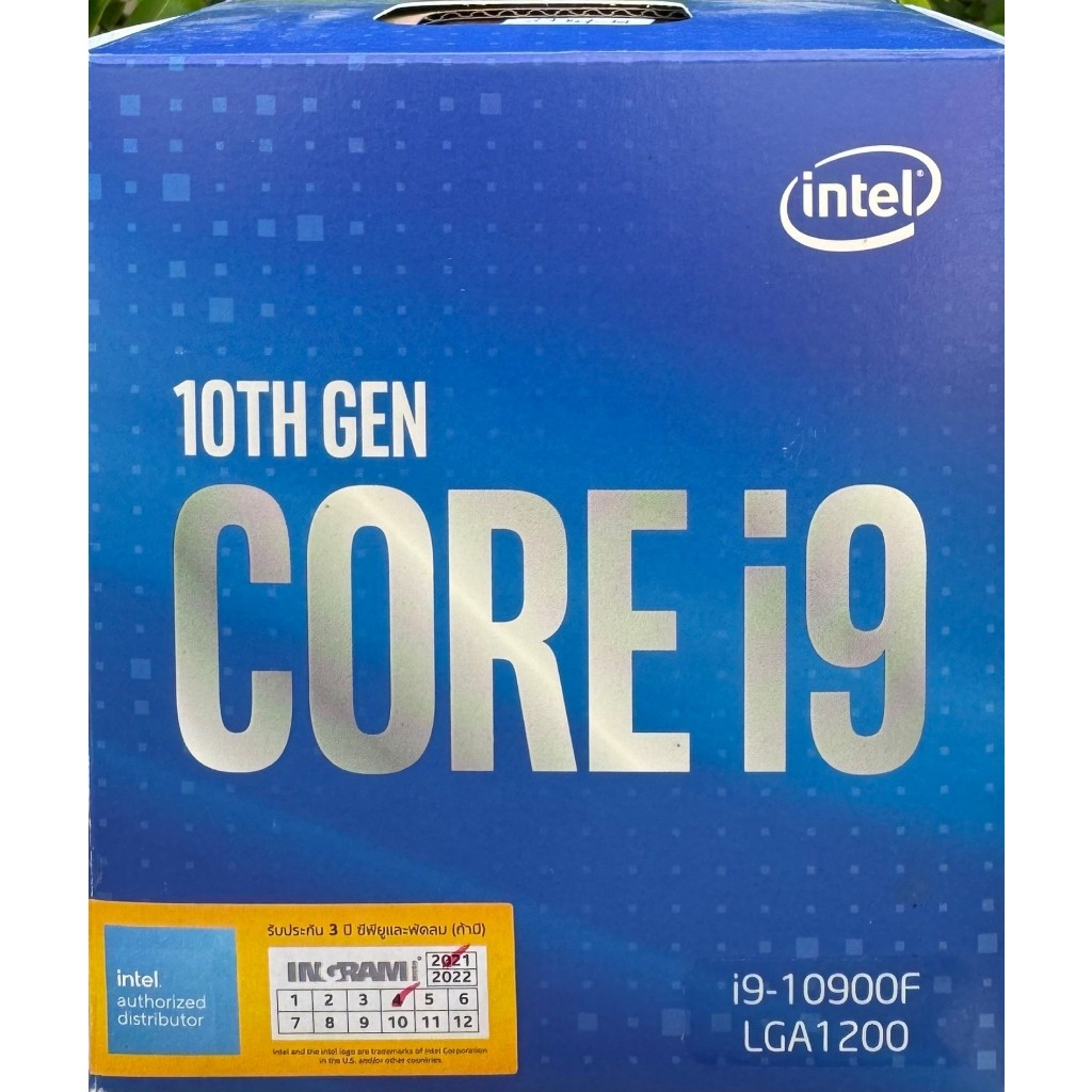 CPU (ซีพียู) 1200 INTEL CORE I9-10900F 2.8 GHz มือสอง | Shopee Thailand