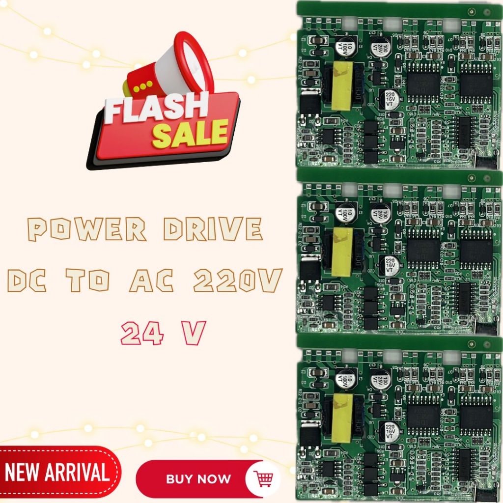 พร้อมส่งจากไทย //พาวเวอร์ไดร์ 24 V สำหรับ Inverter DA/CJ 3000W | Shopee ...
